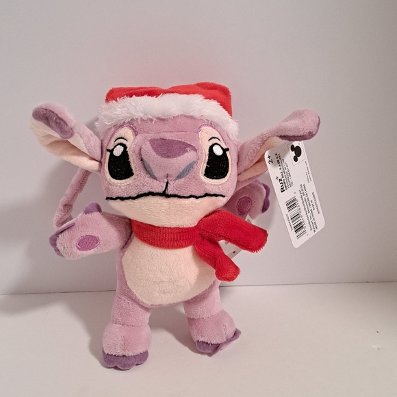 Disney | Toys | Disney Lilo And Stitch Angel Plush Stuffed Toy Backpack ...